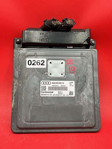 2011-2012 Audi Q7 3.0L ENGINE CONTROL MODULE PCM ECM ECU 4L0 910 551 H ...