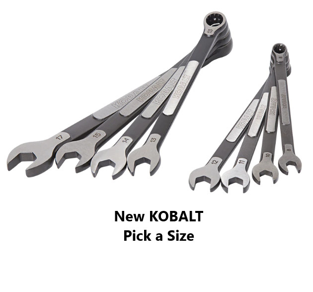 New...Kobalt Universal Spline Metric Standard Combination Wrenches ...