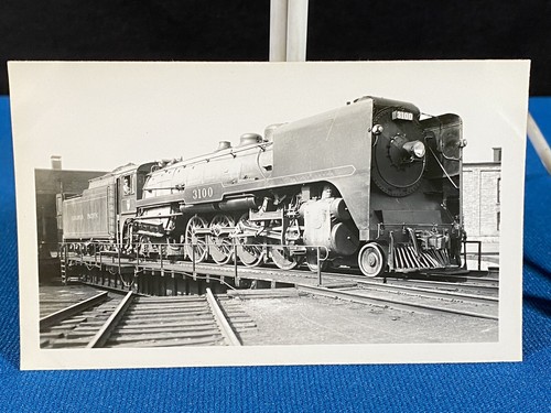 Canadian Pacific Railway CPR Steam Locomotive 3100 Vintage Photo | eBay