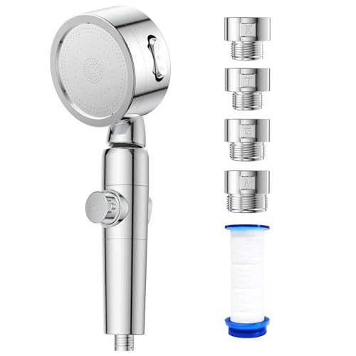 Shower Head, Pressure Increase, 80% Water Saving, Shower Pro, Water Pu ...