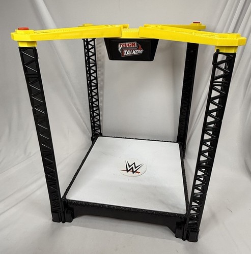 WWE Tough Talkers Takedown Wrestling Ring Mattel 2017 -Talking Real ...