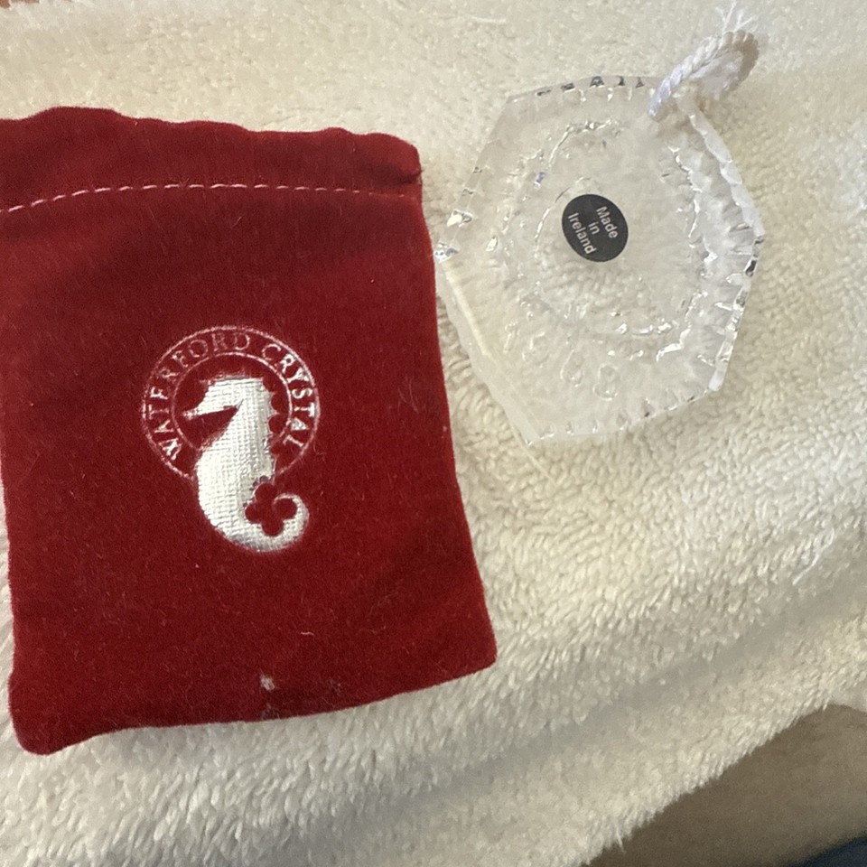 VTG 1989 Waterford Crystal Ornament 12 Days of Christmas - Six Geese a ...