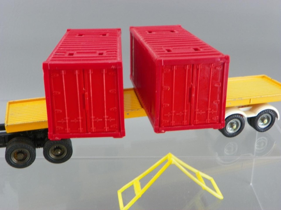 Vintage 1973 Corgi Major 1106 Diecast 1/43 Mack Container Truck Tractor ...