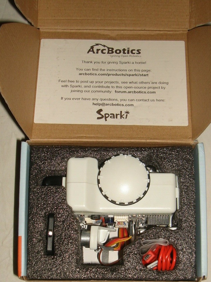 NEW ArcBotics Sparki Robot 852659896578 | eBay