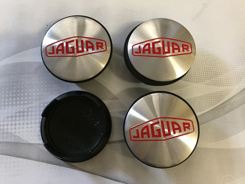 4x Wheel Center Cap 59mm Hub Caps XJ XJR XK XF X S Type UK Stock Red ...