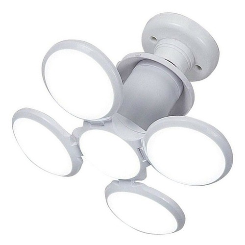 Super Bright LED Bulb Deformable Garage Ceiling Lights E27 40W Football ...