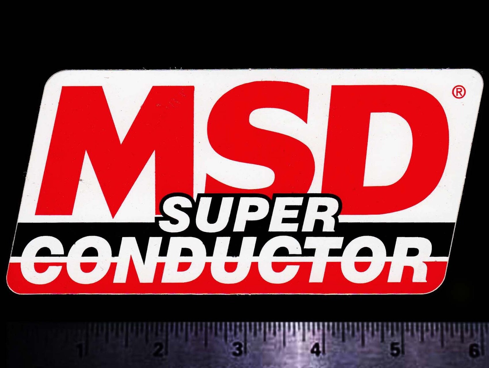 MSD Super Conductor Ignition - Original Vintage 1980’s Racing Decal ...