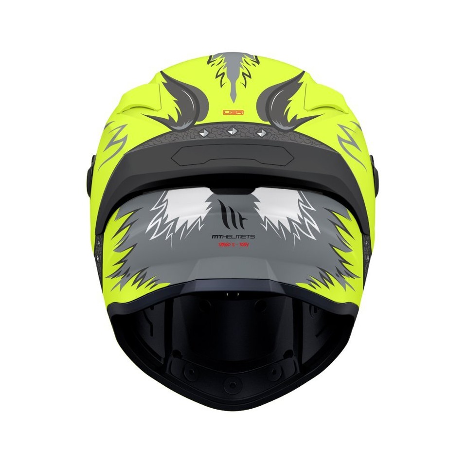 MT TARGO S TOBY FULL FACE ECE22.06 DOT MOTORCYCLE HELMET C3 MATT FLUO ...