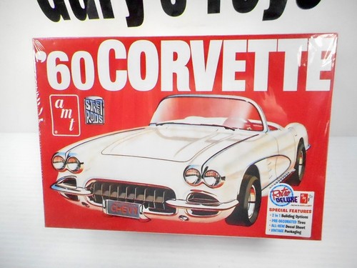 NEW AMT 1960 CORVETTE 1:25TH SCALE PLASTIC MODEL KIT | eBay