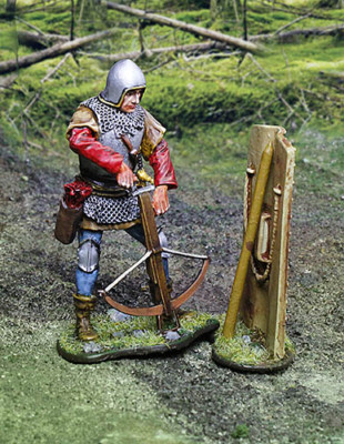 COLLECTORS SHOWCASE AGINCOURT KNIGHTS CS01020 GENOESE CROSSBOWMAN #1 ...