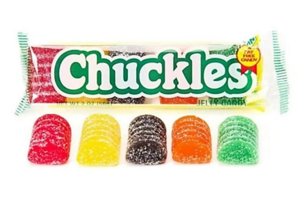 Chuckles 110418 Original Jelly Candies Sugar-coated 2 oz. Bag, Pack of ...