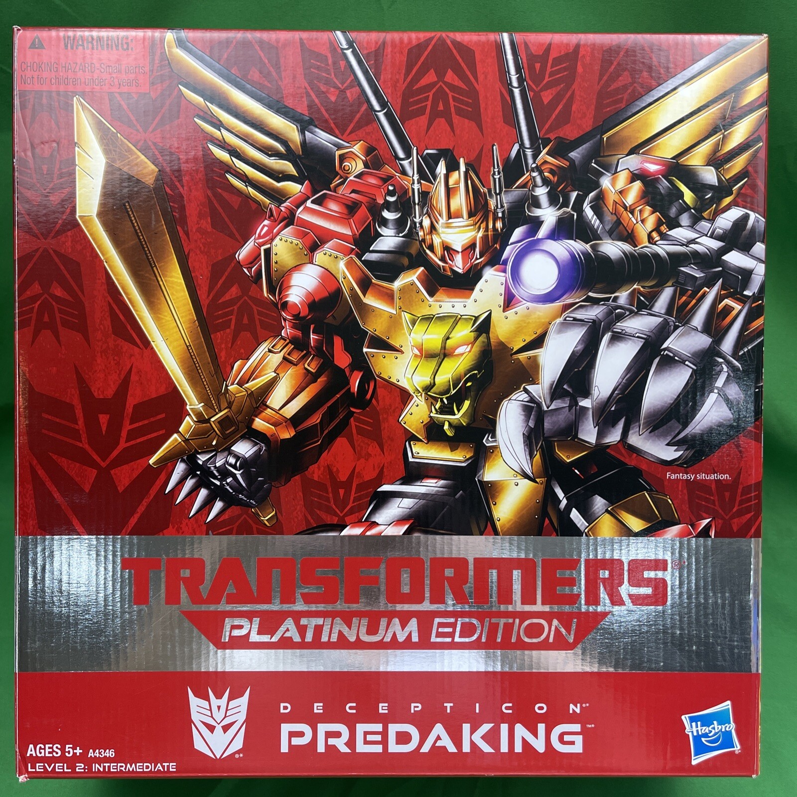 TRANSFORMERS PREDAKING PLATINUM EDITION Decepticon New HASBRO 2014 | eBay