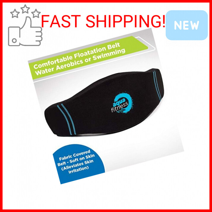 AQUA Fitness Deluxe Flotation Belt - Adult Water Aerobics Equipment ...