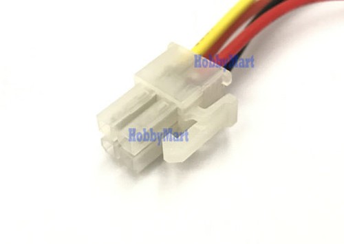 5557 4.2mm (2x2) 4-Pin Female Power Cable Connector 300mm Lead wire to ...