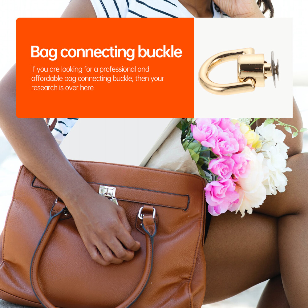 Handbag Connecting Buckle Purse Chains Buckles Metal Strap Buckles