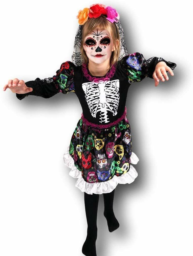 Day Of The Dead Little Girl Costume