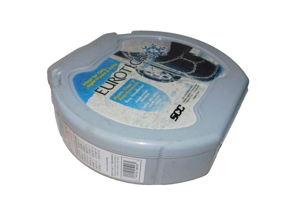 EA1705 Eurotech Alloy Tire Chains, 1 Pair, Costco Item #358208, Never ...