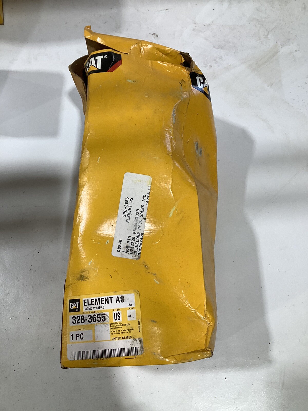 Genuine Caterpillar 328-3655 Transmission Oil Filter Advanced High ...