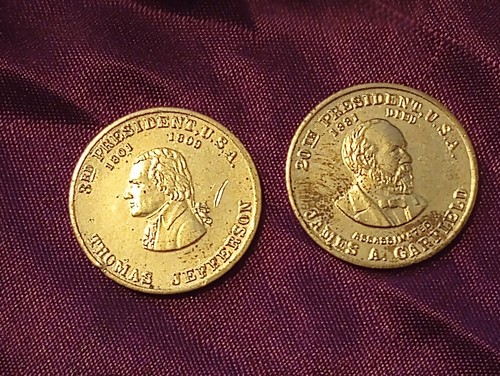 James Madison & William H, Taft Presidential Coin, Token | eBay