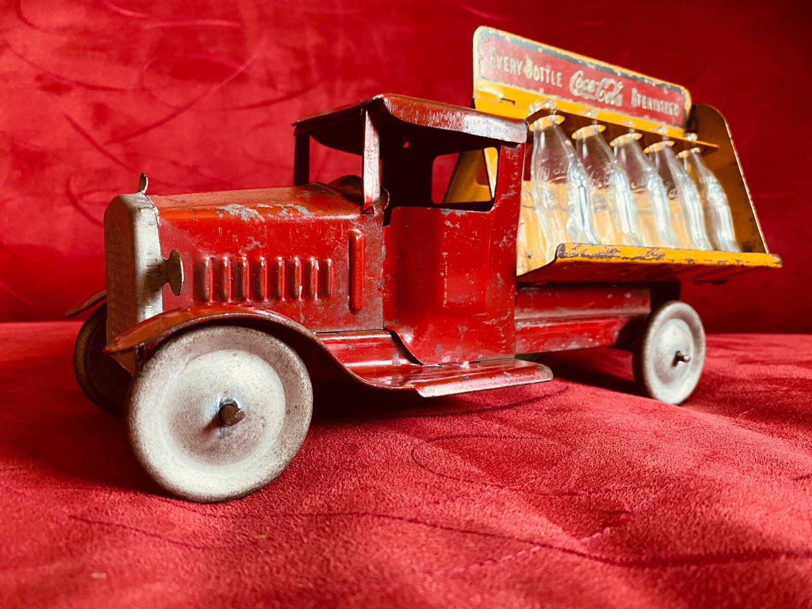 Coca-Cola 1931 Metalcraft Metal Wheels Pressed Steel Delivery Truck | eBay