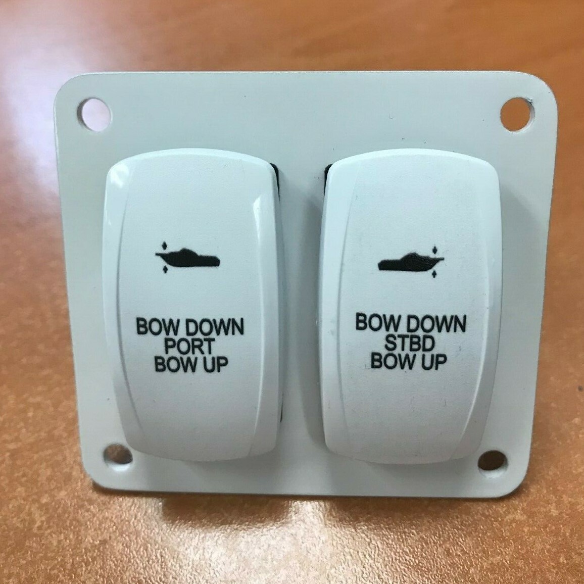 TRIMTABS SWITCH FITS BOAT LEVELER INSTA TRIM PSC21WH WHITE SWITCH ...