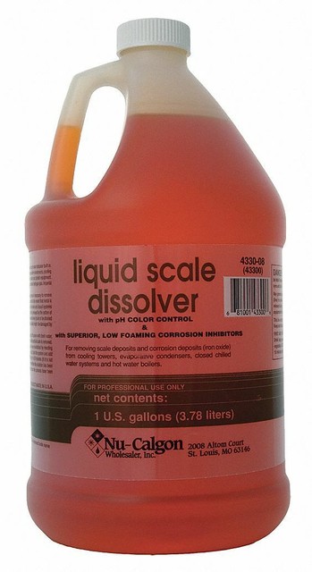Nu-Calgon Liquid Scale Remover 1 Gal. Reddish Orange for sale online | eBay