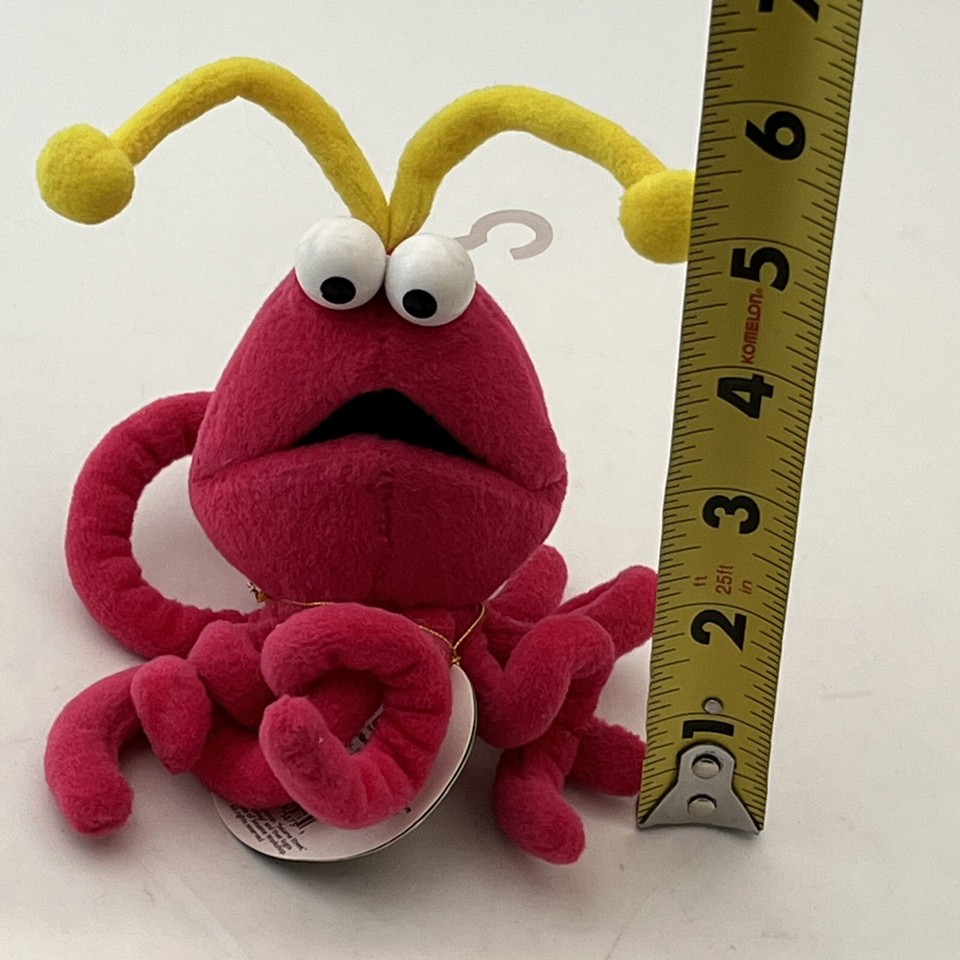 2004 Gund Sesame Street Yup Yup Yip Yip Martian Small Pink Plush Tags ...