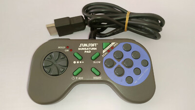 Sega Saturn Controller Sunsoft SunSaturn Pad Joystick SSP-0010 *Used* | eBay