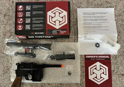 AW Custom Han Solo DL-44 Airsoft Pistol -Metal-working slide ,Hammer ...