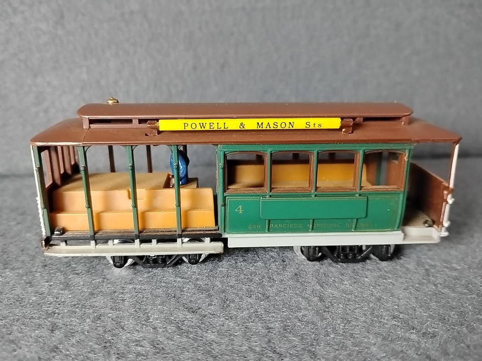San Francisco Trolley Cable Car Railway #4 Powell & Mason Streets | eBay
