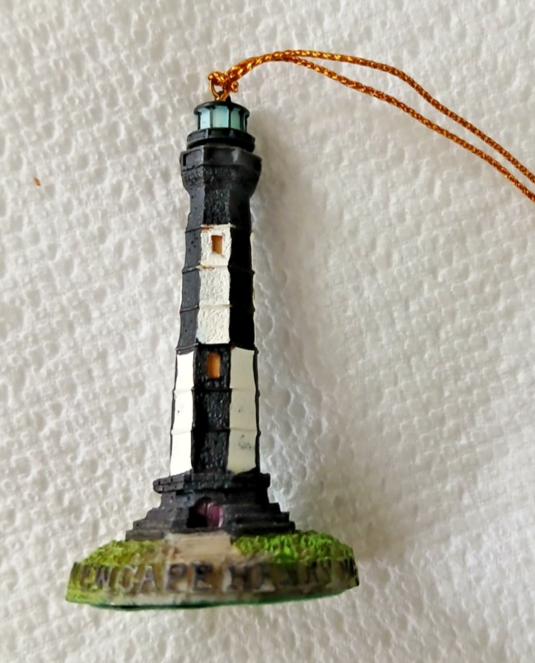 Lot 3 Scaasis LIGHTHOUSE Ornament VIRGINIA Assateague New & Old Cape ...
