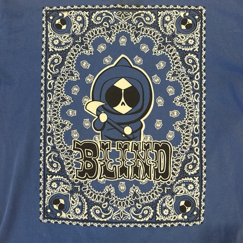 Y2K Blind Skateboards South Park T Shirt Crip Bandana Graphic | eBay