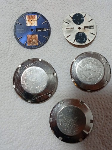 Vintage Seiko Chronograph Parts Dial And backs 6138/39 | eBay