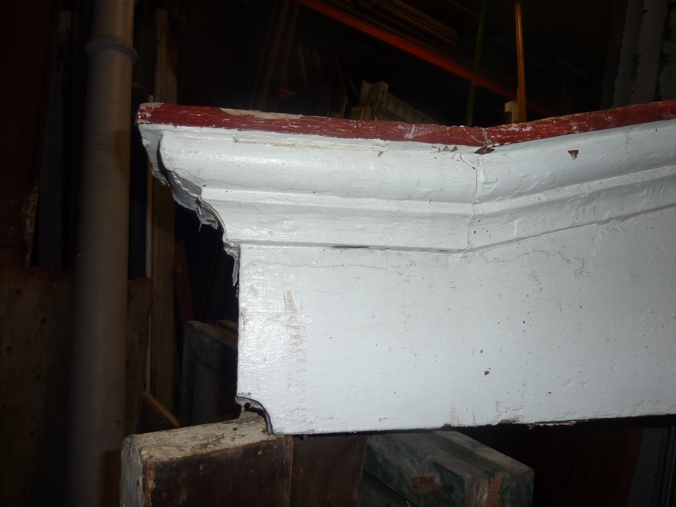 c1870 - NY state - C@@L Victorian architectural window header pediment ...