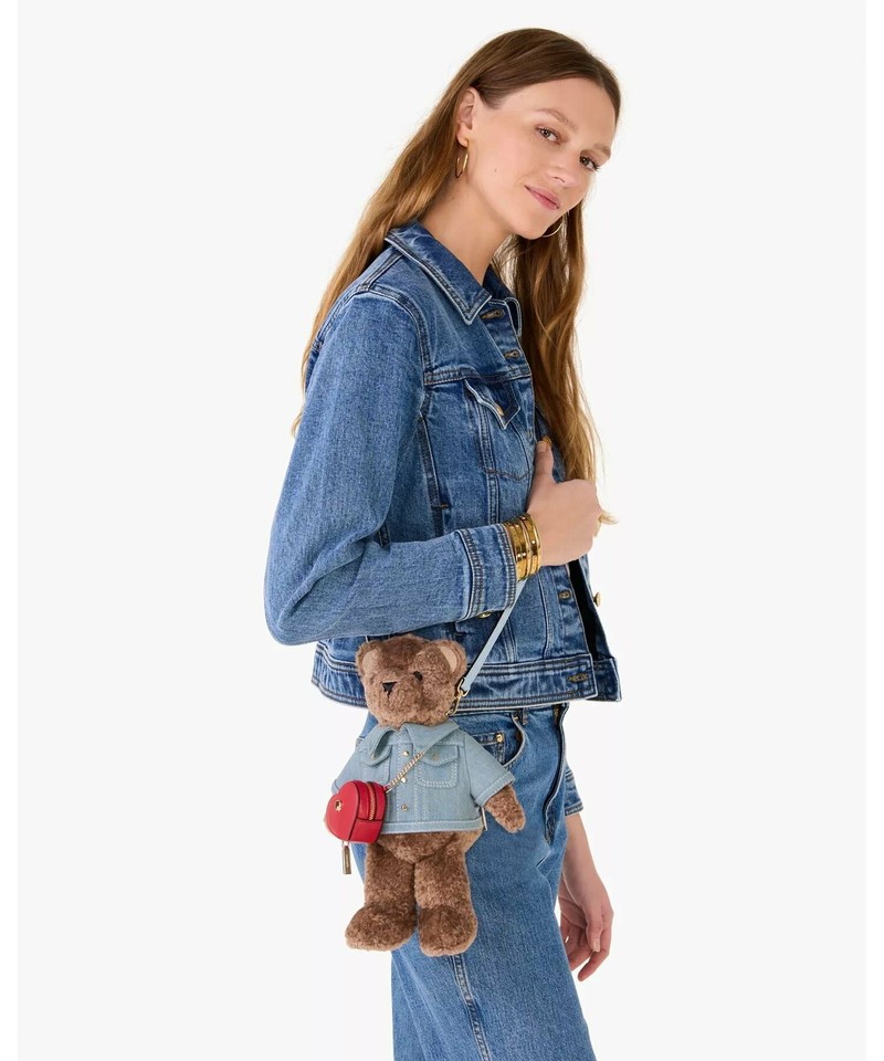 Kate Spade New York denim Bear 3D Teddy Bear Crossbody Bag New JPN | eBay