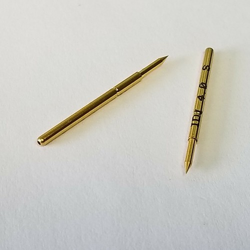 IDI, S-2-B-4-G Sharp Pointed Head, Contact Probes, Gold, Qty 100, 500 ...