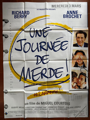 Poster A Bad Day Miguel Courtois Richard Berry G. Melki 120x160cm | eBay