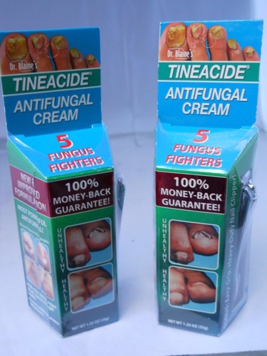 Dr. Blaine's Tineacide Antifungal Cream - 1.25 oz with bonus nail ...