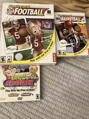 Lot Of Backyard Sports PC CD Roms | eBay