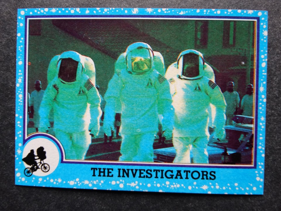 1982 Topps E.T. The Extra Terrestrial Trading Card Complete Your Set U ...
