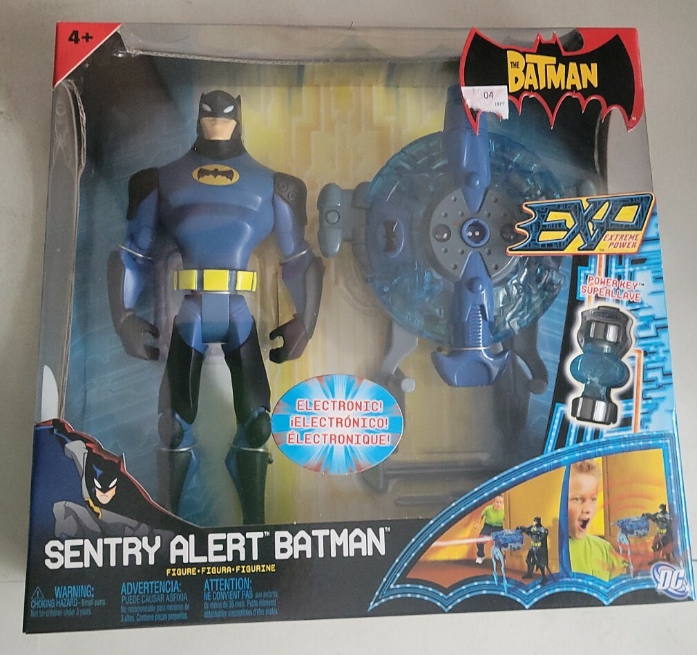 NEW 2005 BATMAN EXP EXTREME POWER SENTRY ALERT BATMAN ACTION FIGURE ...