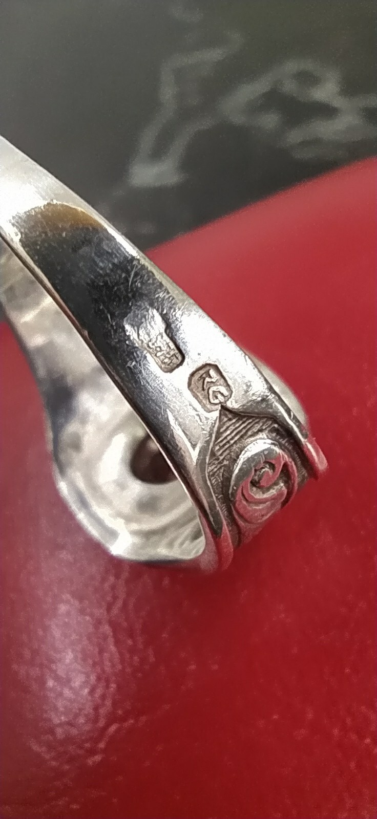 Very Rare Soviet Sterling Silver men's Ring With Tou… - Gem