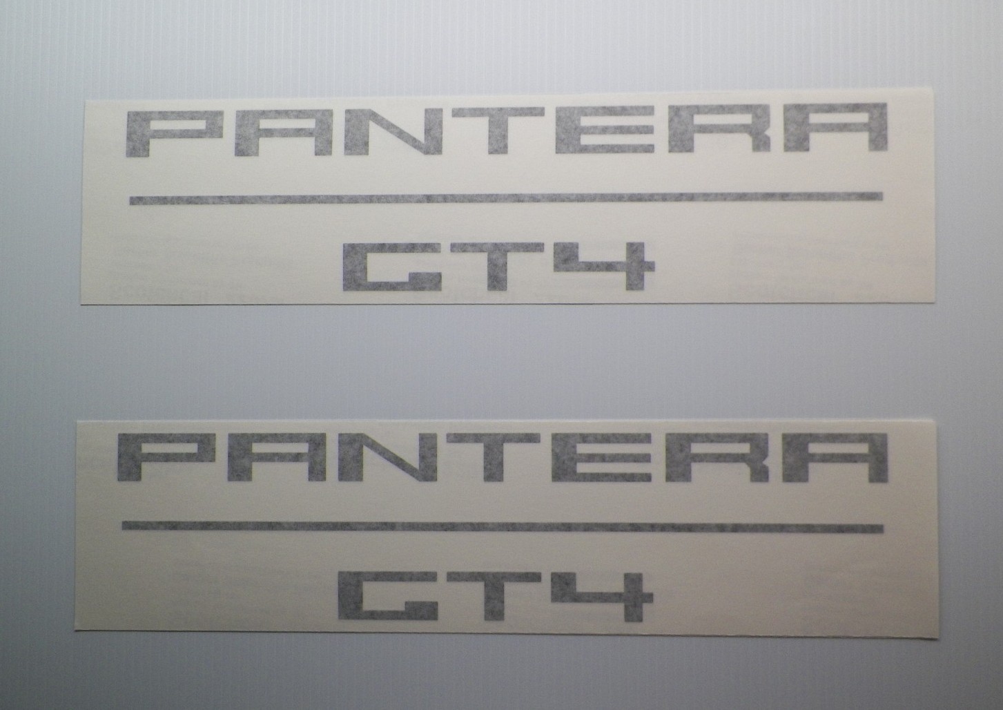 New 1970-1984 Pantera GTS Euro Spec Side Decal Pair of 2 GT4 DeTomaso ...