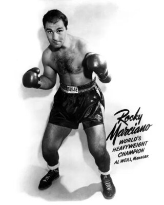 Heavyweight Boxer Rocky Marciano Promotional Boxing Portrait 8x10 PHOTO ...