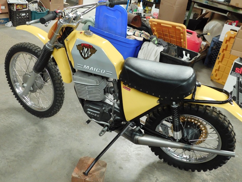'72 Maico 501 Vintage MX MotoCross Total Resto | eBay