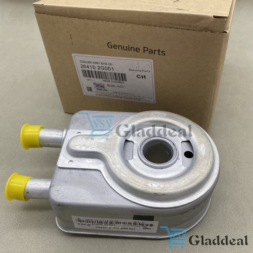 Genuine Engine Oil Cooler Fits 16-20 Kia Optima Hyundai Tucson 26410 ...