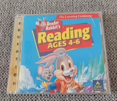 Reader Rabbit Personalized Reading Ages 4-6 Learning Company Cd-Rom PC ...