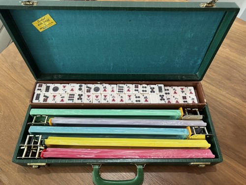 cardinal mahjong set vintage bakelite 152 tiles | eBay