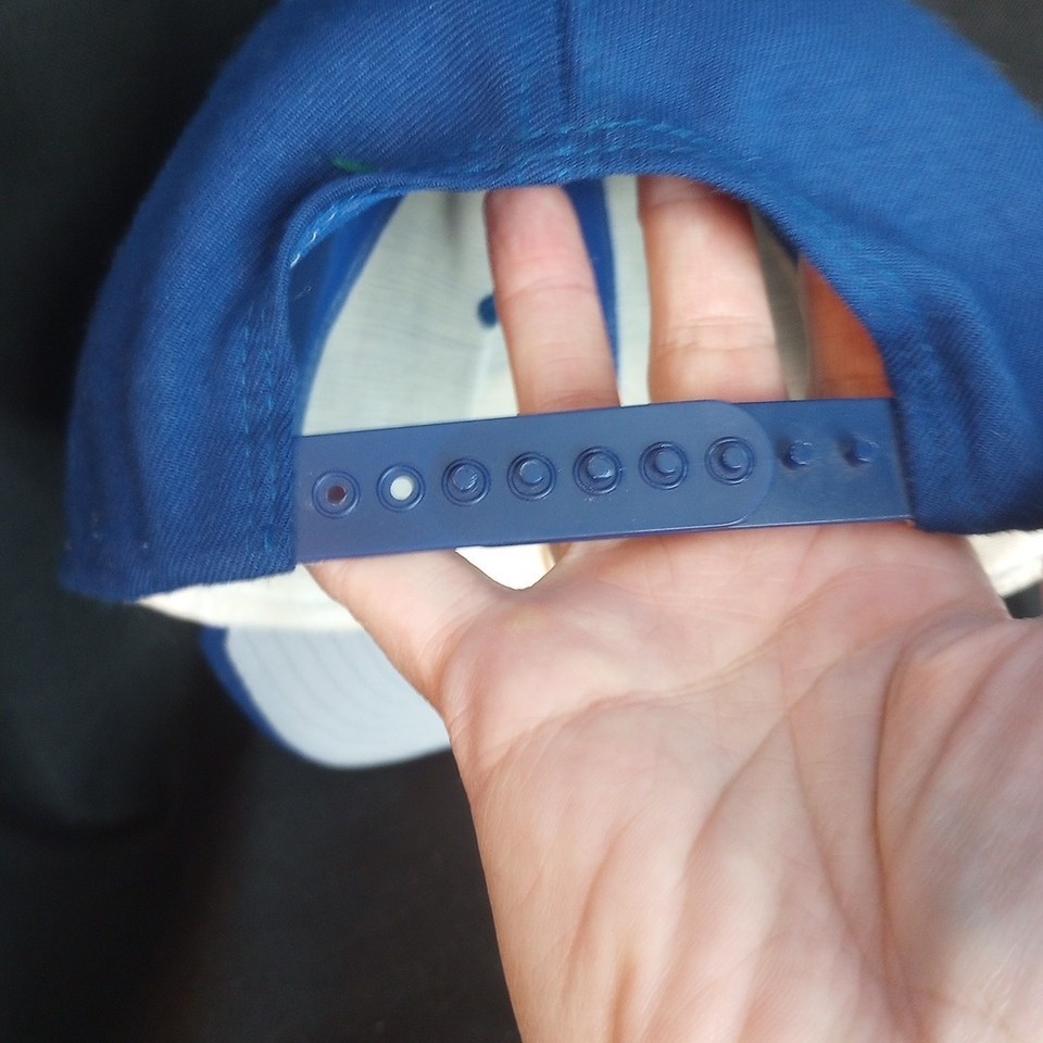 vintage DeLong Columbus Clippers minor league baseball Cap Blue C Logo ...