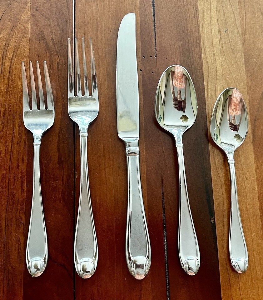 Oneida Satin Garnet Stainless Steel Flatware Frost Center Glossy YOUR ...